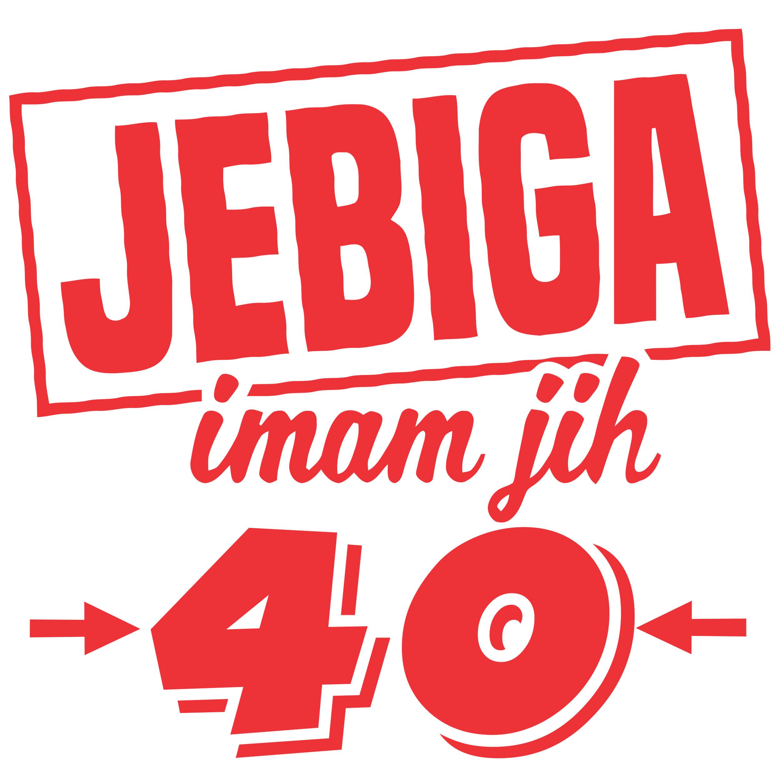 Smešna majica za 40 rojstni dan - Jebiga imam jih 40 - Smešne majice