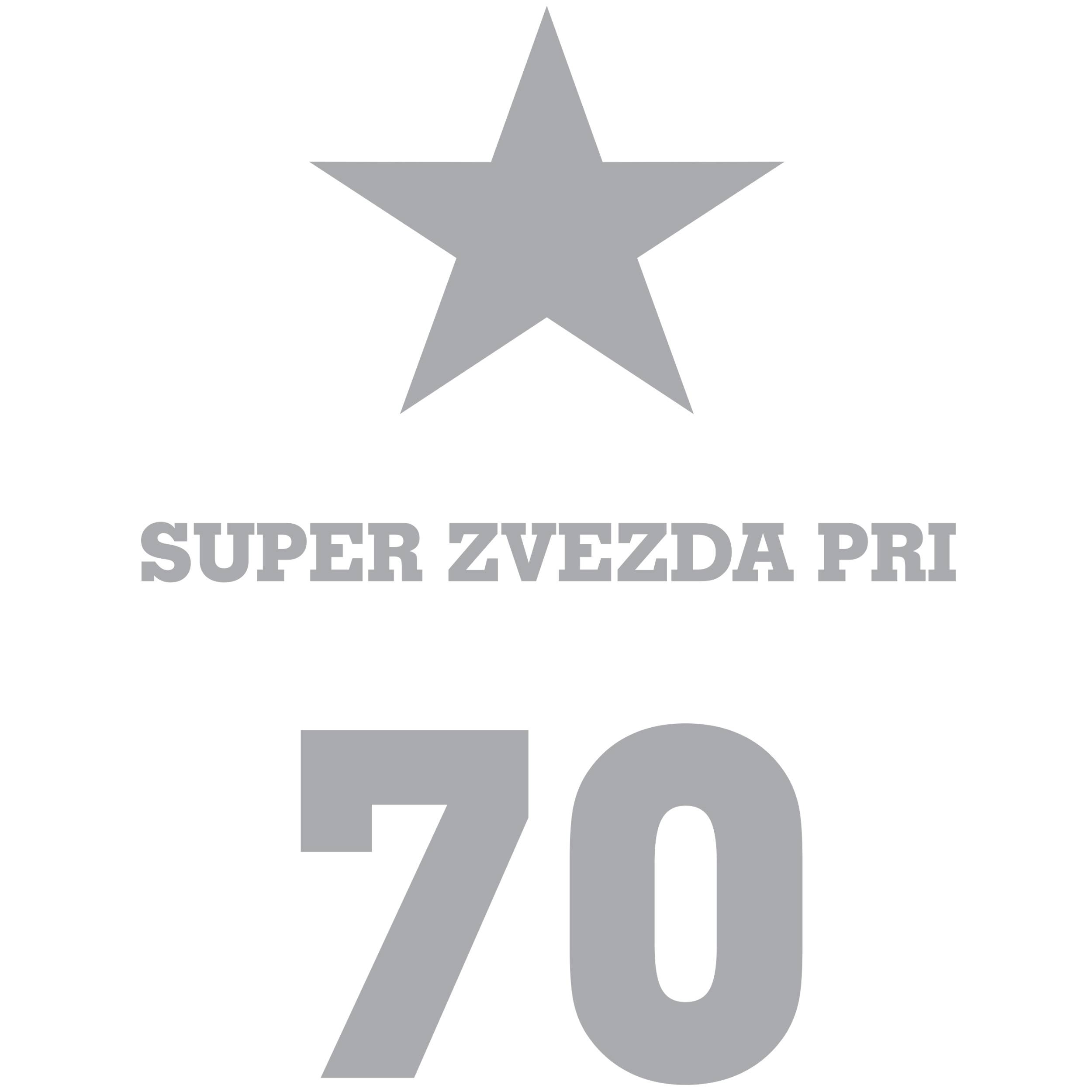 Smešna majica za rojstni dan super zvezda pri 70 - Smešne majice